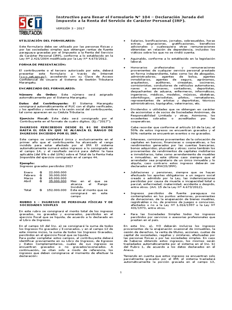 Rosolucion 123 de La Set Paraguay | PDF | Crédito | Finanzas y ...