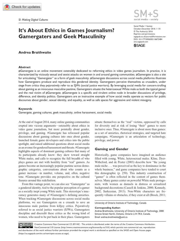 Miguel Sicart The Ethics of Computer Games 2009 | PDF | Gamergate ...