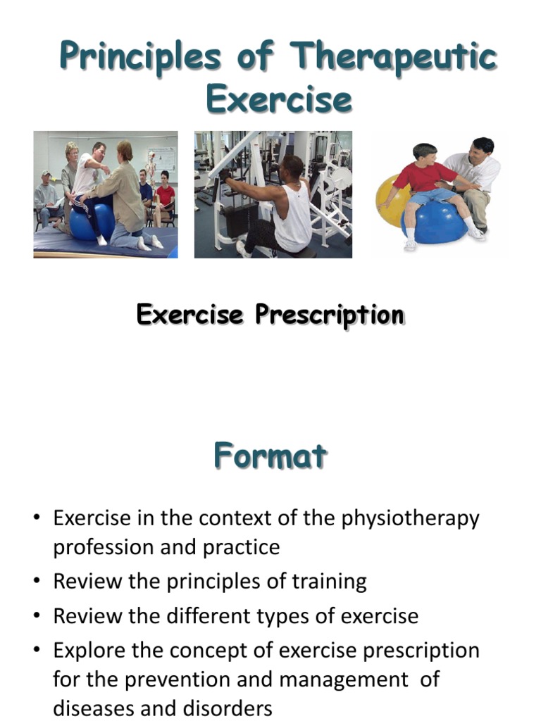 Principles of Therapeutic Exercise Studynet | PDF | Physical Therapy ...