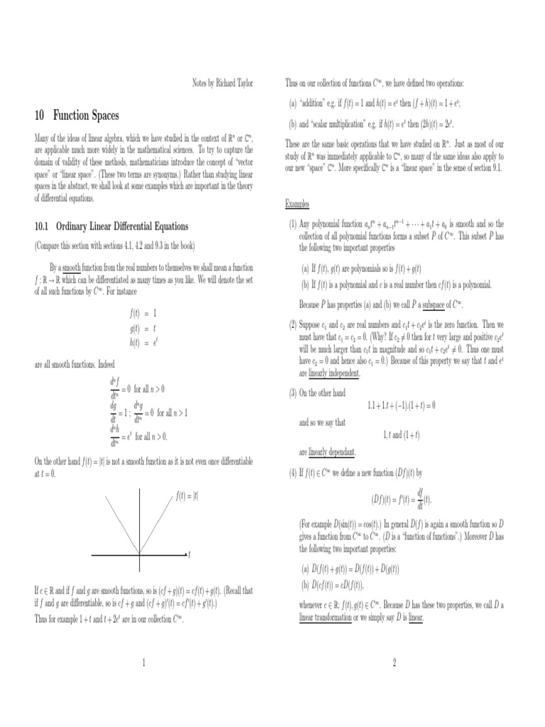 Linear Algebra Review | PDF | Vector Space | Linear Algebra