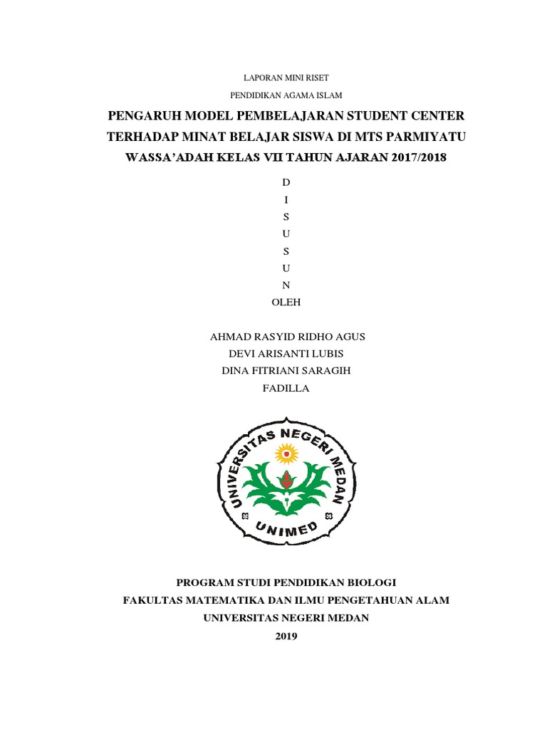 Laporan Mini Riset Agama Islam | PDF