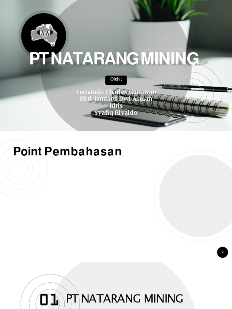 Survey Tambang Bawah Tanah PT Natarang M | PDF