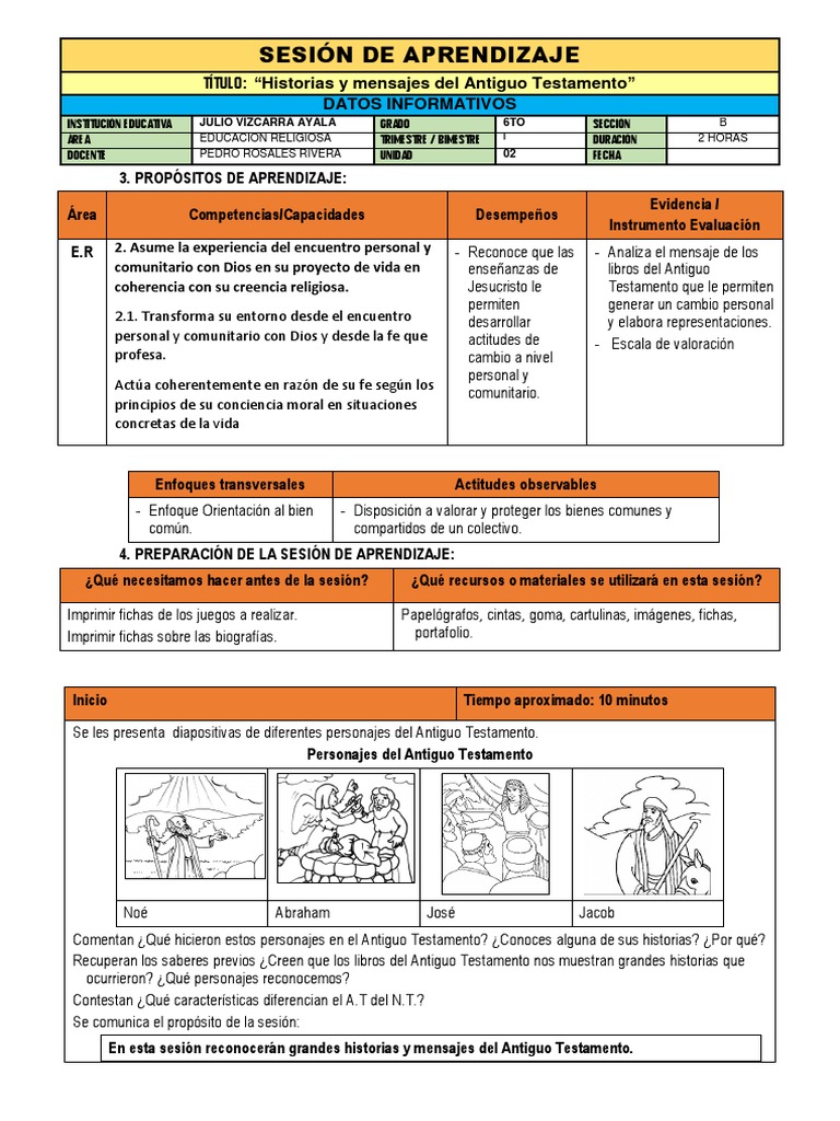 Aprendemos Historias Del Antiguo Testamento II | PDF | Viejo Testamento ...