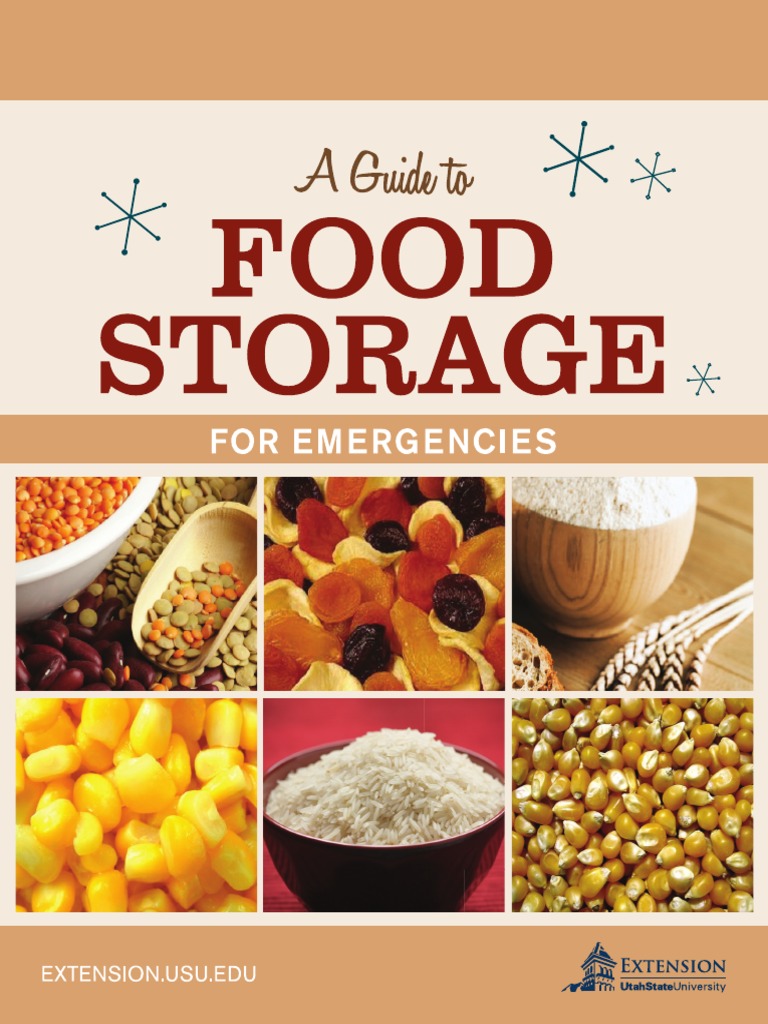 Food Storage Booklet | PDF | Water Purification | Food Storage