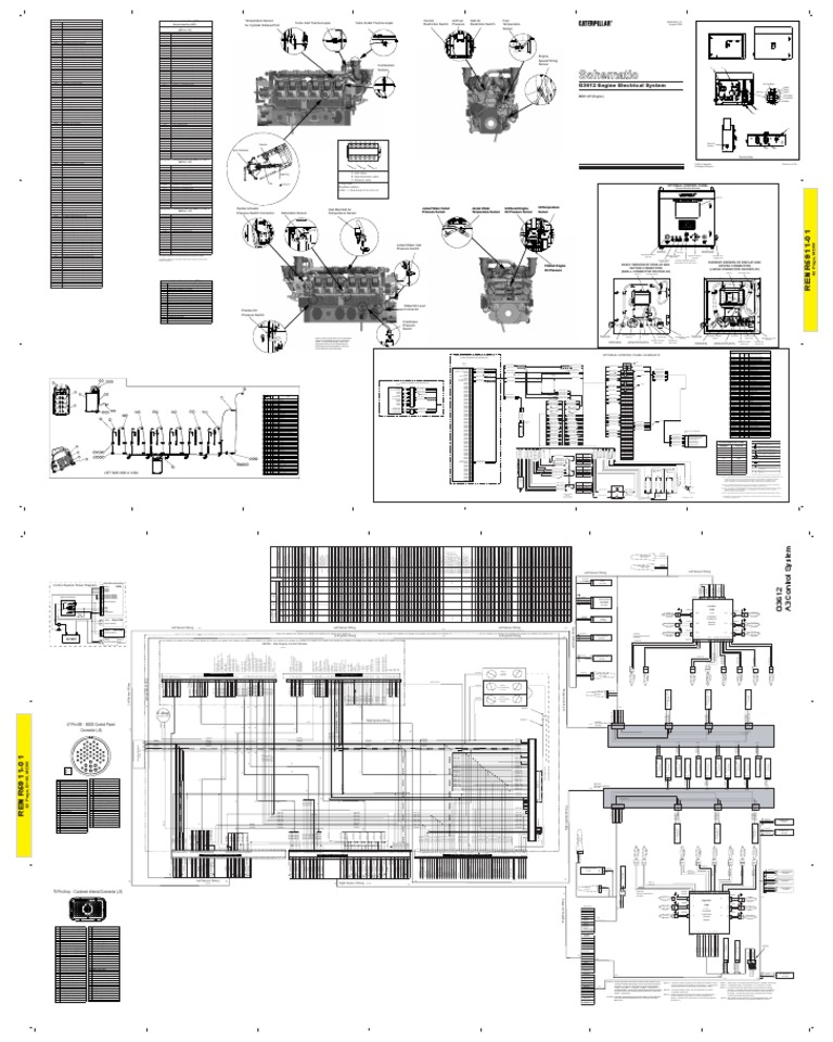 G3612 Schesematic RENR5911!01!01-ALL | PDF | Turbocharger | Engines