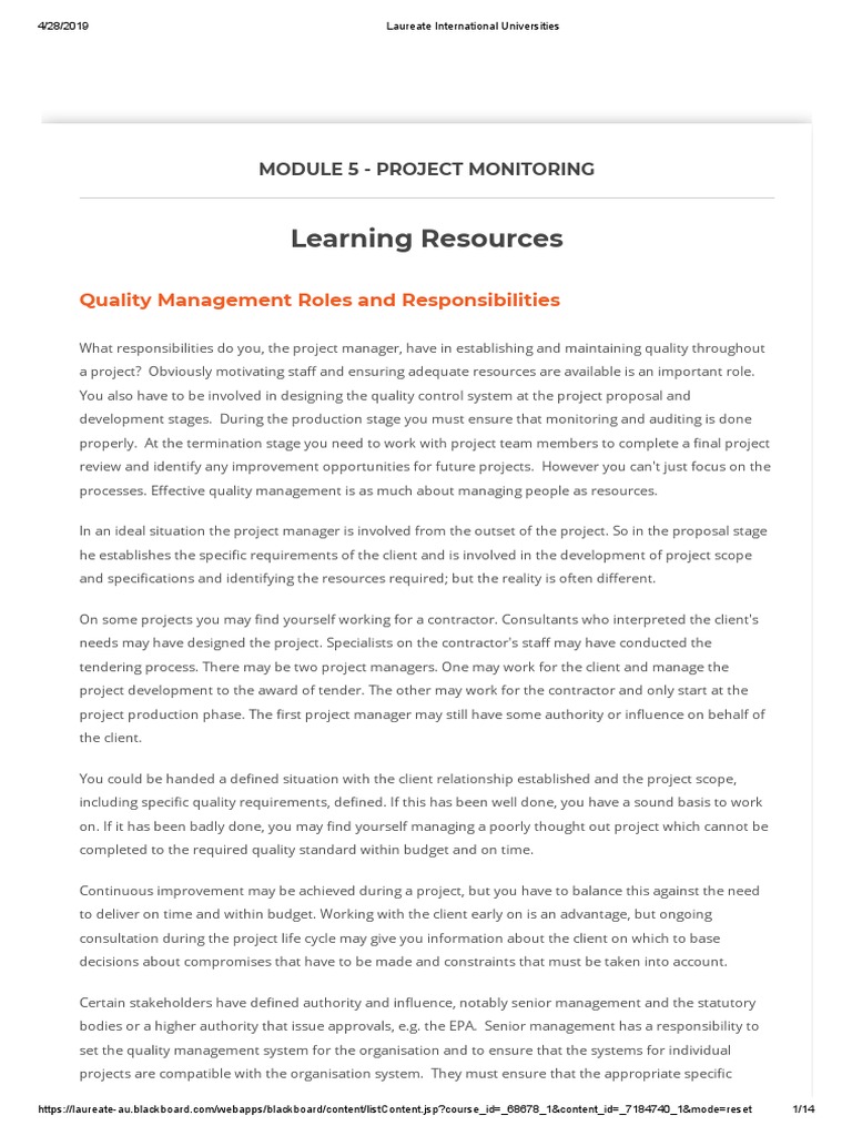 Module 4 - Project Schedule | PDF | Audit | Project Management