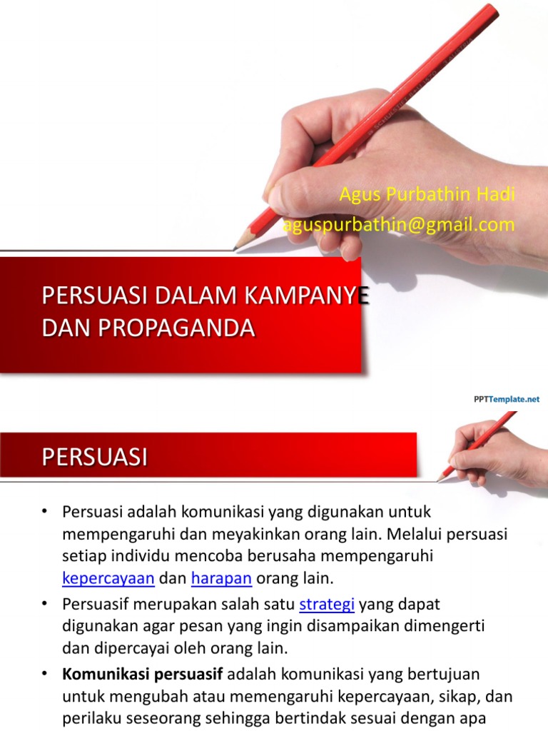 Kampanye Dan Propaganda | PDF | Karier & Perkembangan