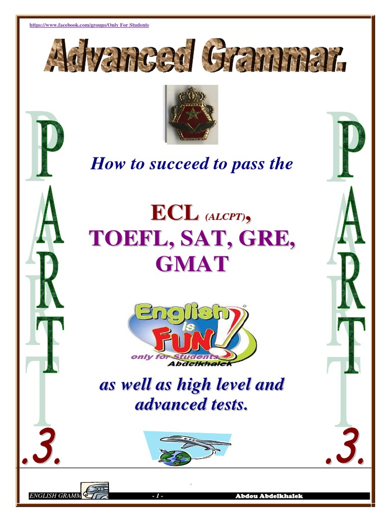 Advanced Grammar PDF | PDF | Noun | Pronoun