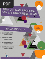 Panduan Dan Template Proposal Metopen | PDF | Sains & Matematika
