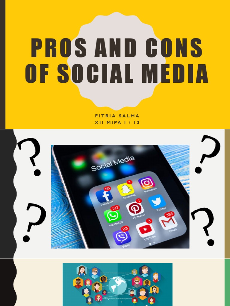 Pros and Cons of Social Media | PDF | Politics | Social Science