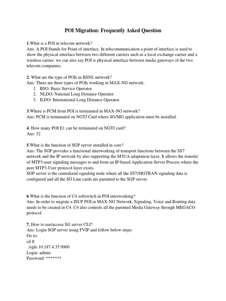 Faq Poi | PDF | Computer Network | Communications Protocols