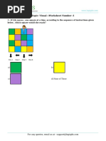 Logiqids Worksheets Sample Questions | PDF | Computers