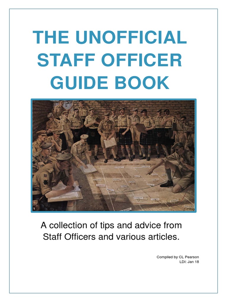 2018 Unofficial Staff Officer Guide Book | PDF | Microsoft Outlook ...
