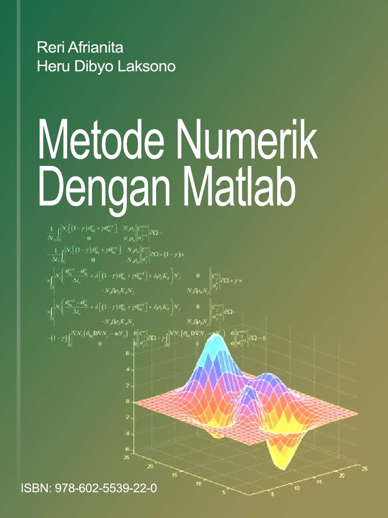 Metode Numerik Dengan Matlab PDF | PDF