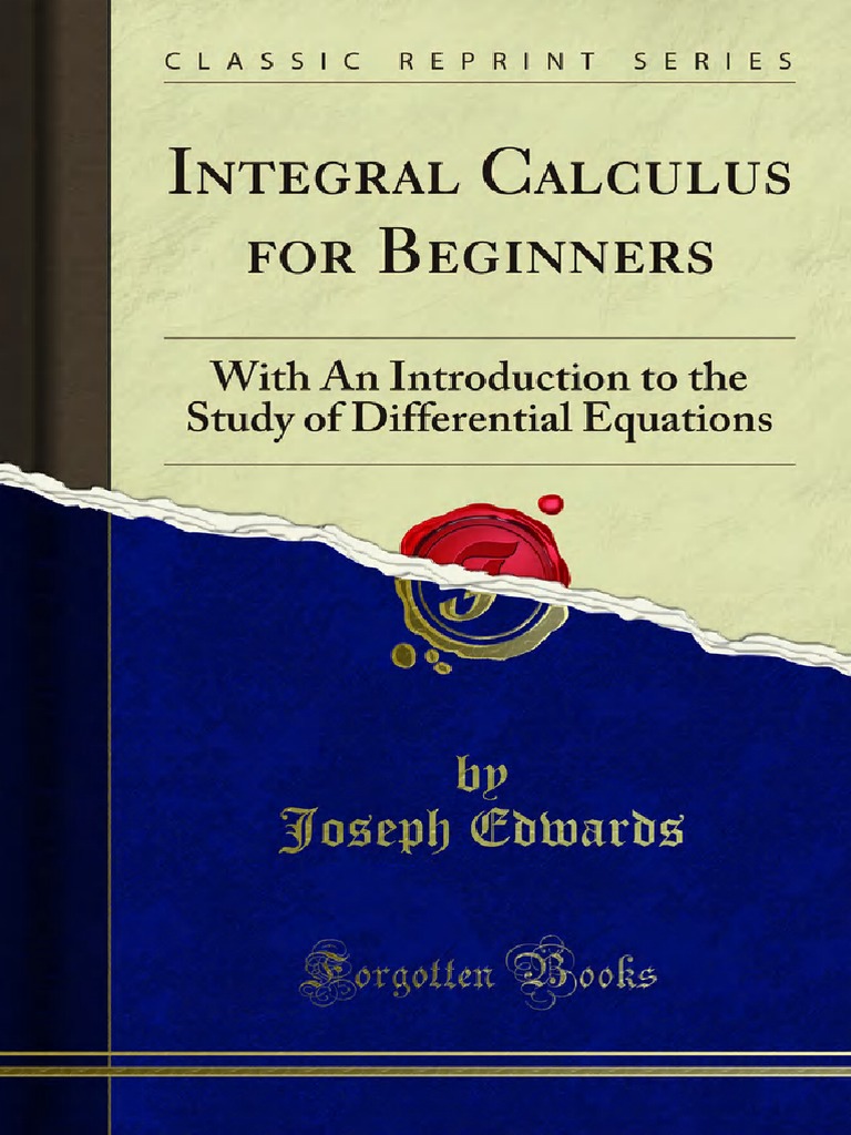 Integral Calculus For Beginners PDF | PDF | Summation | Trigonometric ...