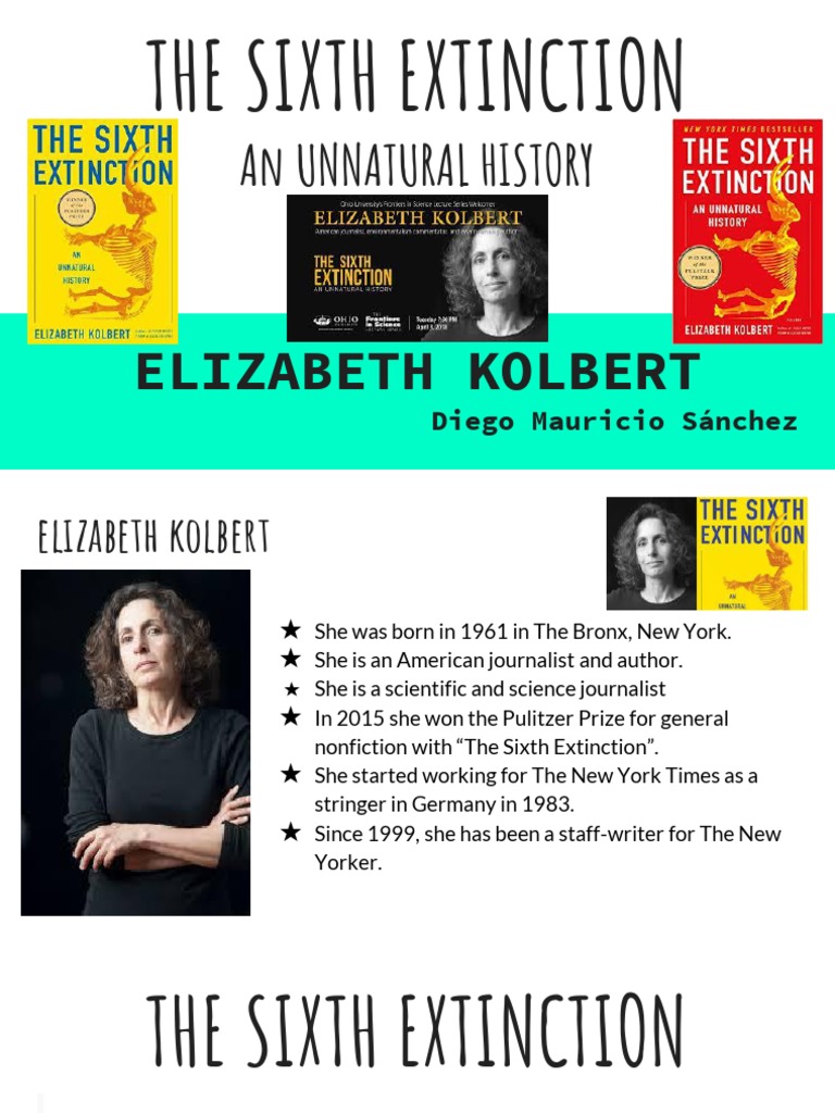 The Sixth Extinction An Unnatural History | PDF | Extinction | Earth