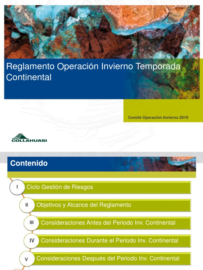 Presentación Reglamento Invierno Continental Archivo | PDF | Nieve ...