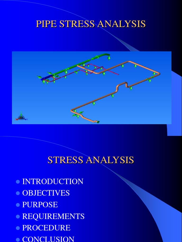 Fundamentals of Pipe Stress Analysis | PDF | Stress–Strain Analysis ...