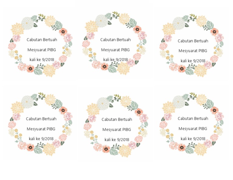 Ringkasan Mesyuarat PIBG Sekolah dan Keputusan Cabutan Bertuah Kali Ke ...