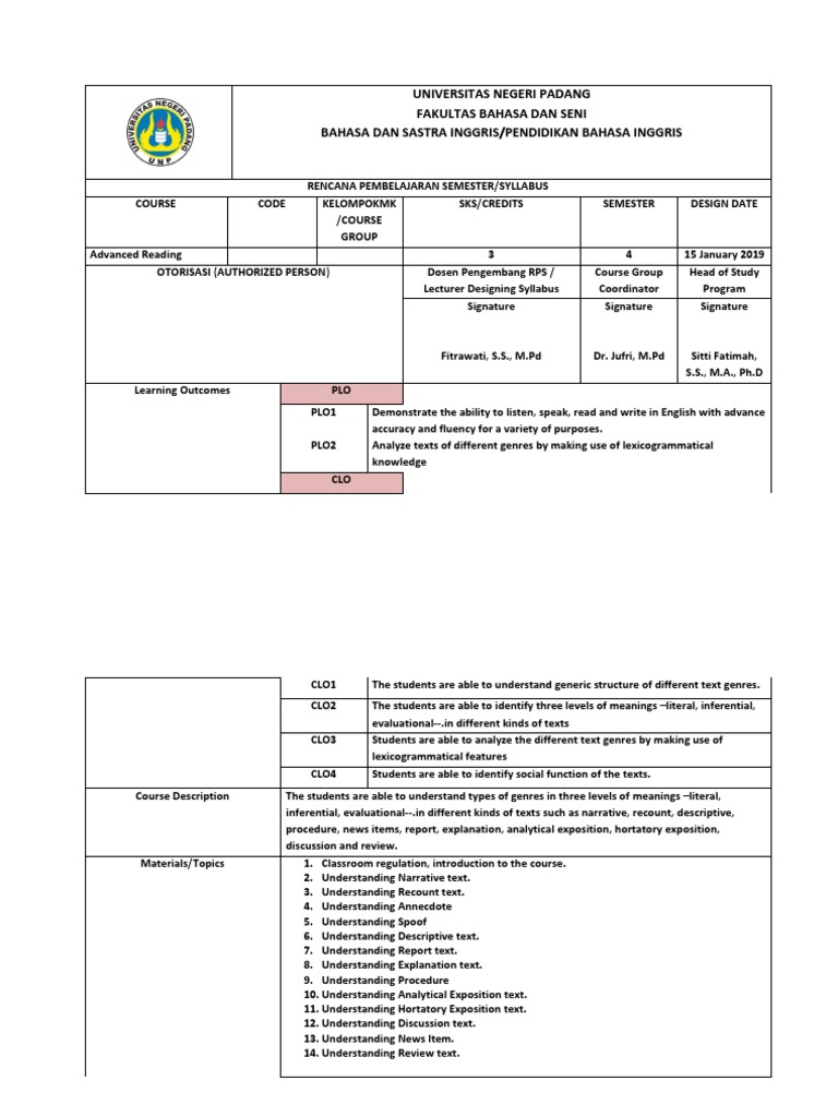RPS Reading | PDF | Question | Understanding