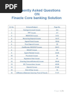 Finacle Menu Options | PDF