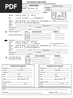 Intake Sheet For VAWC | PDF | Justice | Crime & Violence