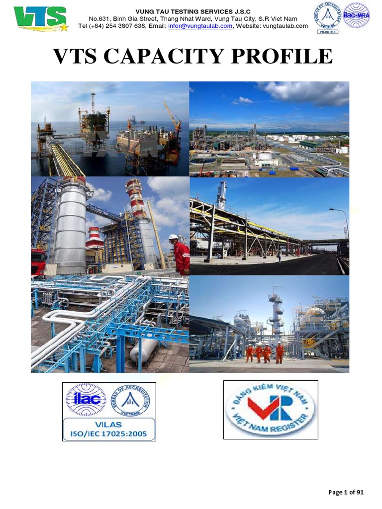 Vts Capacity Profile | PDF | Nondestructive Testing | Welding