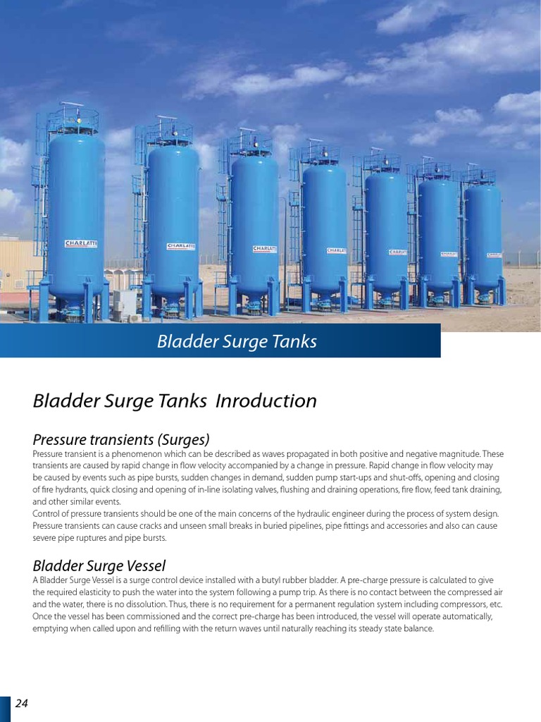 Surge Vessels | PDF | Pump | Pipe (Fluid Conveyance)