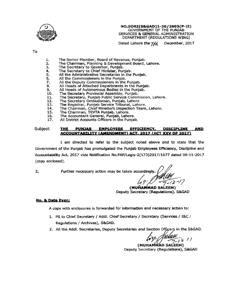 Peeda Amend Act 2017 | PDF