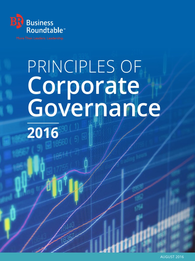 Principles of Corporate Governance | PDF | Board Of Directors ...