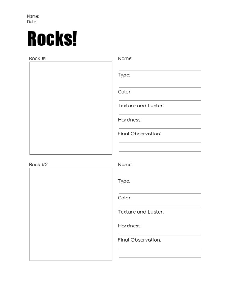 Rocks | PDF