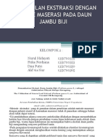 Jurnal Maserasi | PDF