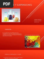 Unidad 3 Sistemas Dispersos | PDF | Coloide | Mezcla