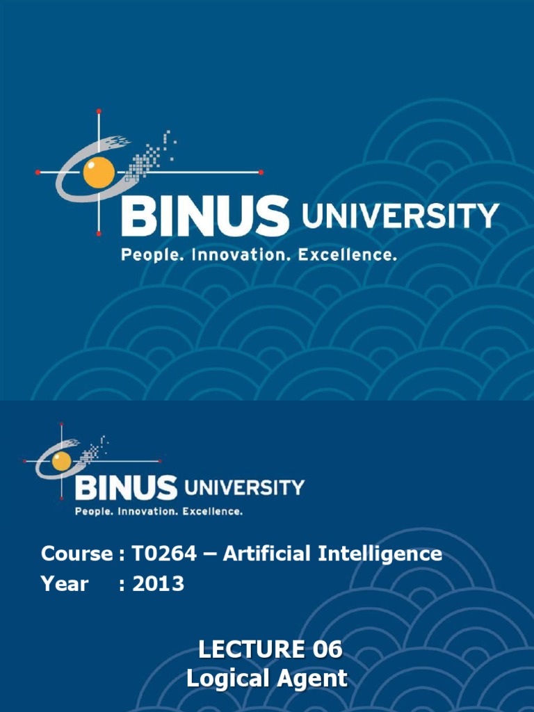 Artificial Intelligence Logical Agents | PDF | Logical Consequence | Logic