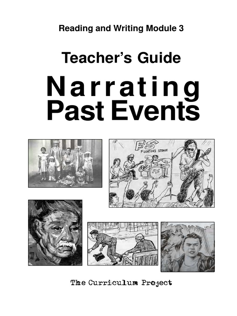 Reading and Writing Module 3. Narrating Past Events - Teacher's Guide ...
