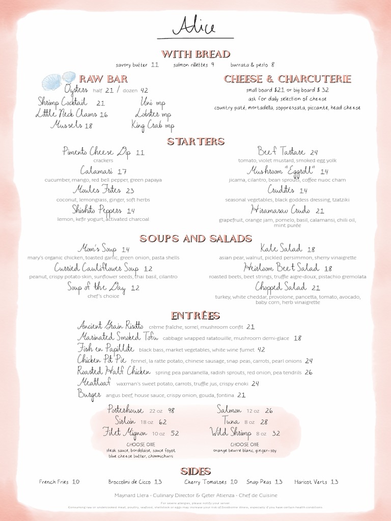 Raw Bar Cheese & Charcuterie Raw Bar Cheese & Charcuterie: With Bread ...