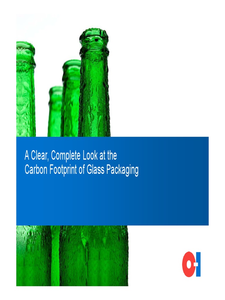 Carbon Footprint of Glass Packaging PDF | PDF | Carbon Footprint | Life ...