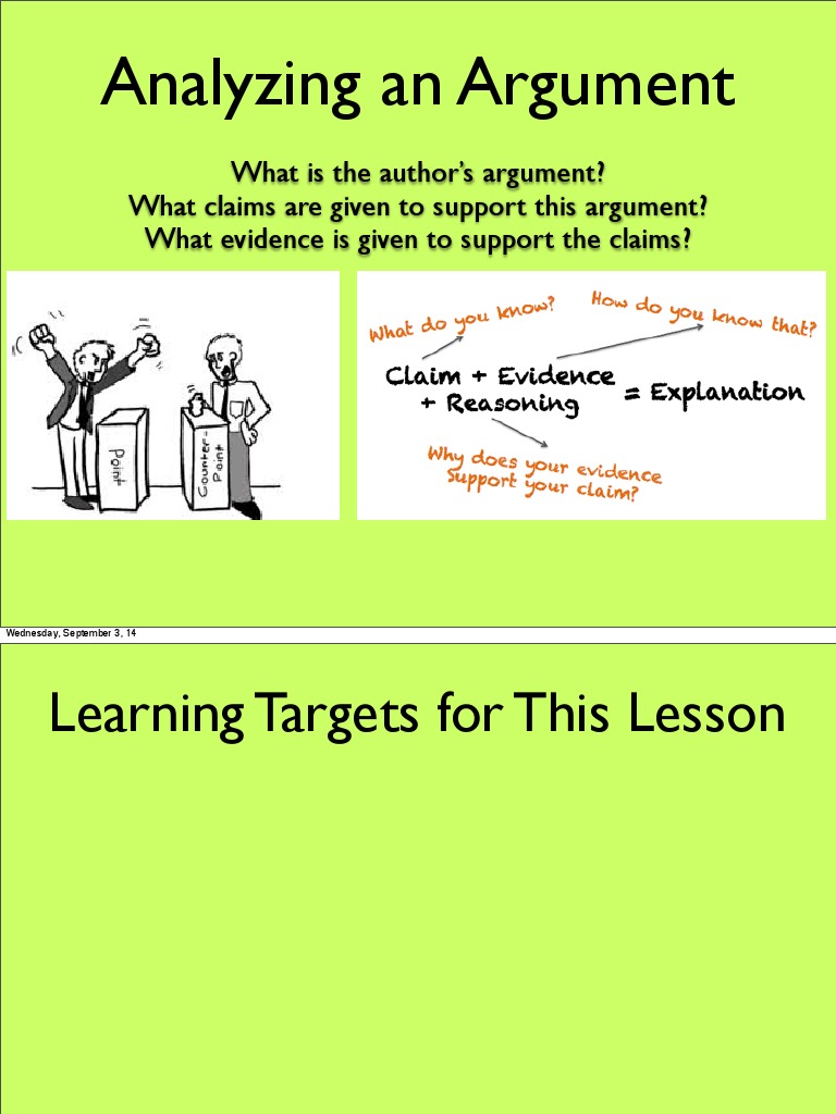 Analyzing An Argument | PDF | Food Energy | Milk