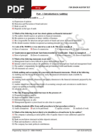 QMS Internal Auditor Exam Paper | PDF | Auditor's Report | Audit