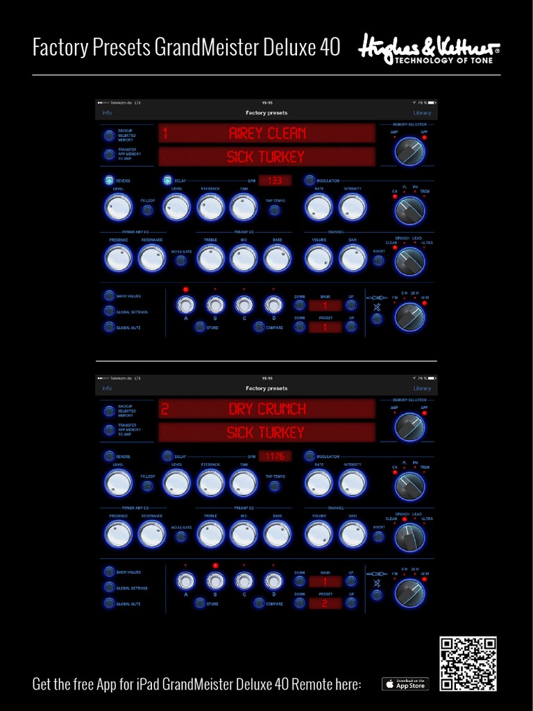 Factory Presets GM40 | PDF | Touchscreen | Mac Os