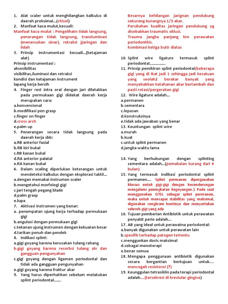 Rangkuman Soal Kating | PDF