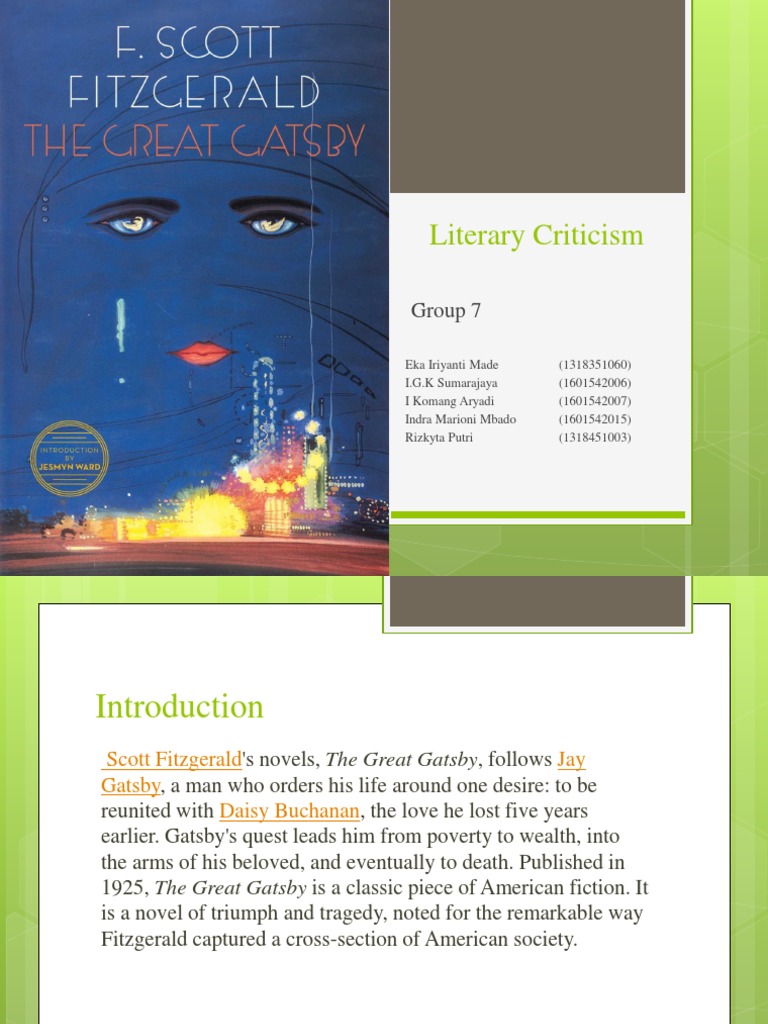 The Great Gatsby | PDF | The Great Gatsby | Novels