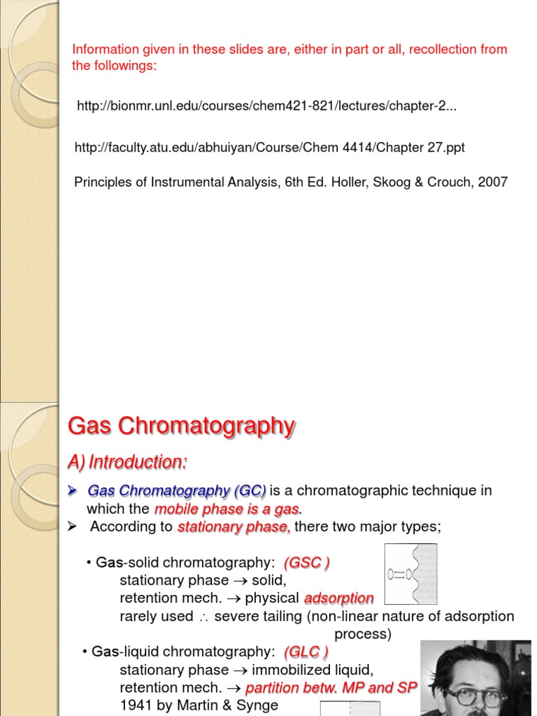 PDF Slides of Principle of Instrumental Analysis | PDF | Gas ...