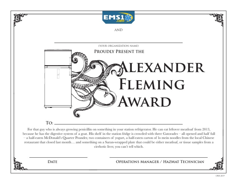 Fleming Award | PDF
