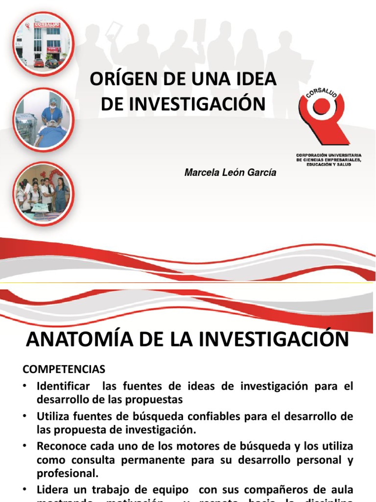 Origen Idea de Investigación | PDF | Interacciones de disciplina ...