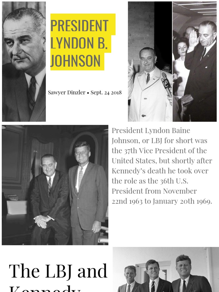 Lyndon B Johnson | PDF | Lyndon B. Johnson | Social Institutions