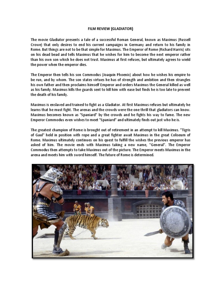 Gladiator | PDF