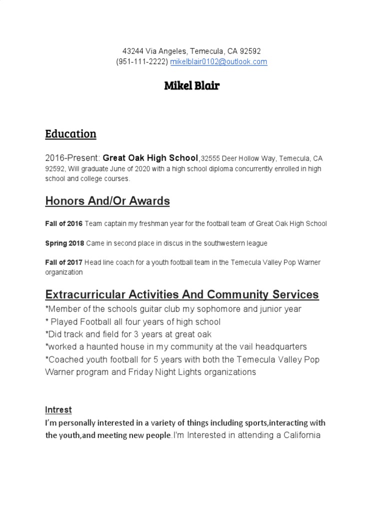 Resume Final Draft | PDF