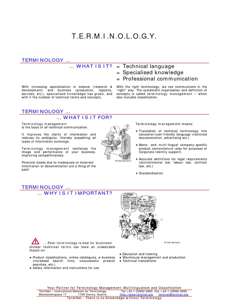 Flyer What Is Terminology | PDF | Software | Computing