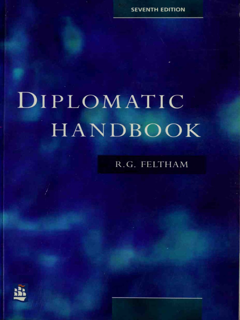 Diplomatic Handbook PDF | PDF | Diplomatic Mission | Diplomatic Rank